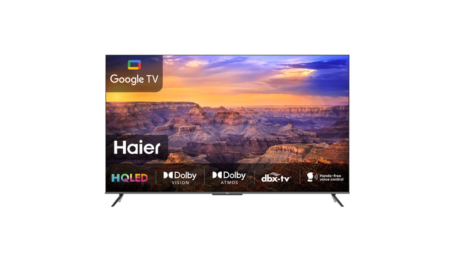 تلفزيون ذكي 85 بوصة هاير H85S5UG HQLED-4K نظام أندرويد 11.0